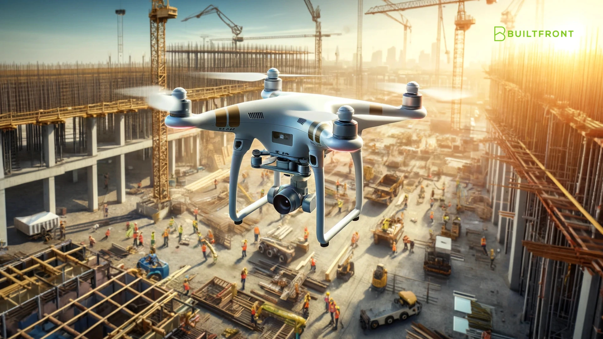 Drones in Construction: Benefits, Uses, and Future Trends - Builtfront Blog